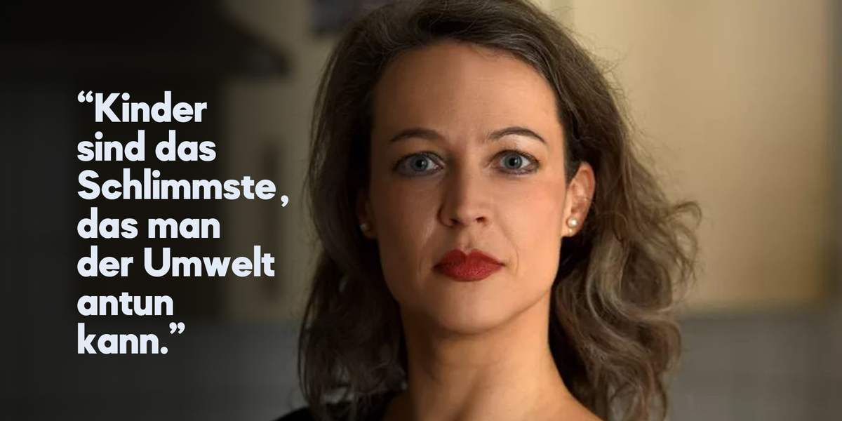 Umweltschädling Kind? Das Interview mit Buchautorin Verena ...